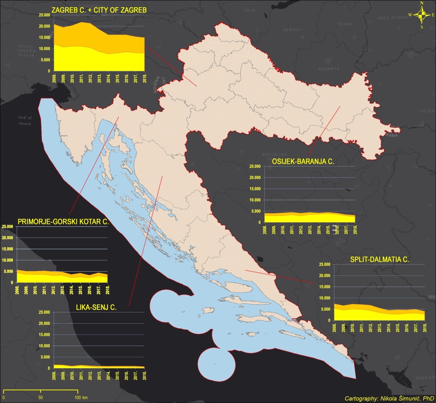 GIS based analysis of violence and crime: towards a geography of ...